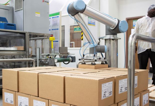 Palletising Cobot – SP Automation & Robotics