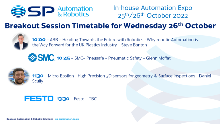 Automation Expo 2022 – SP Automation & Robotics