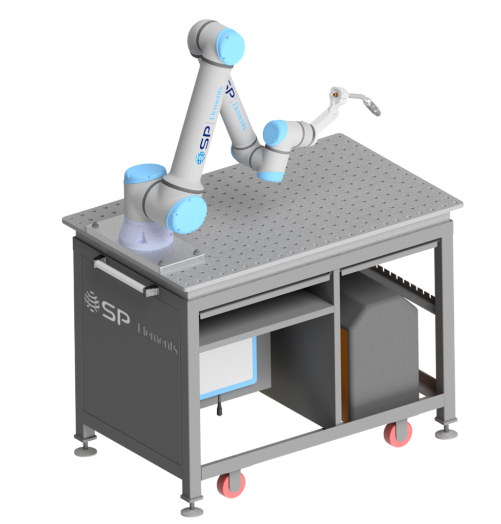 Cobot Welding Trolley – SP Automation & Robotics Cobot Welding Trolley – SP Automation & Robotics