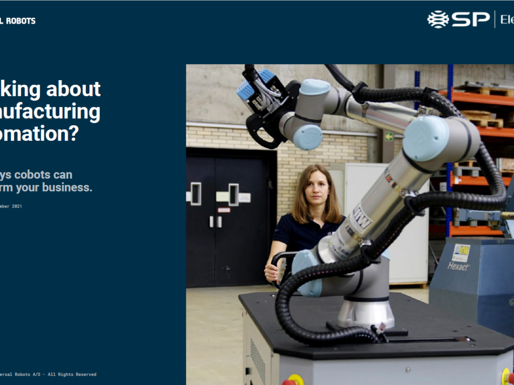 5 ways cobots can tranform your business booklet – SP Automation & Robotics