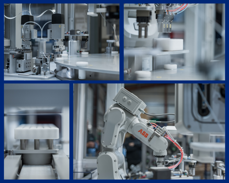 Dispensing machine photo collage – SP Automation & Robotics