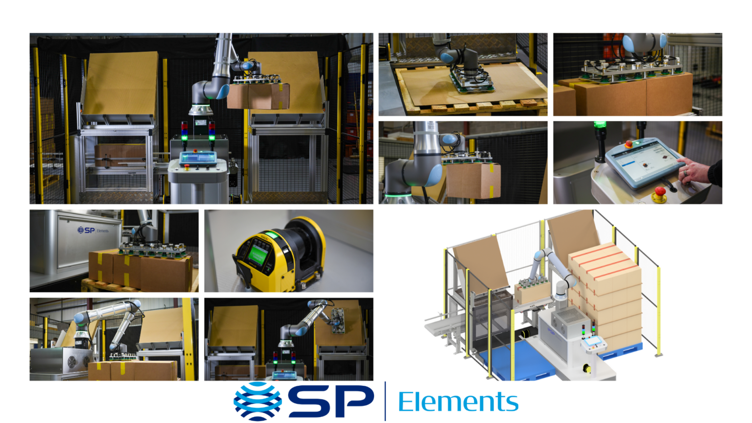 Palletising with Layer Cards - Elements