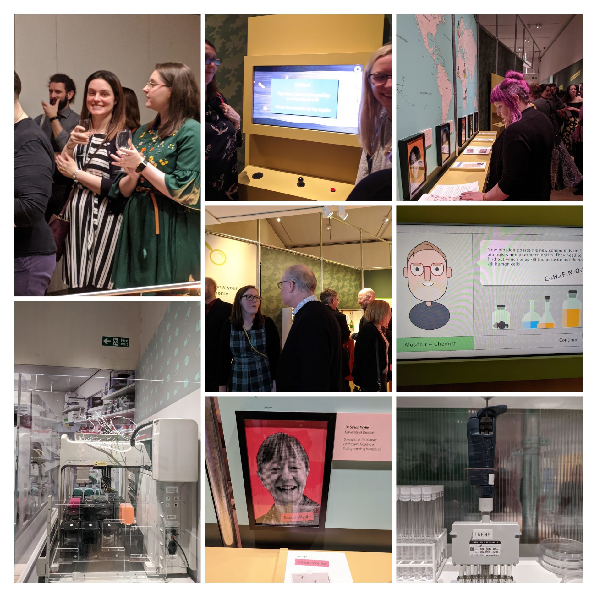 A Night at the Museum - parasites exhibition National Museums Scotland