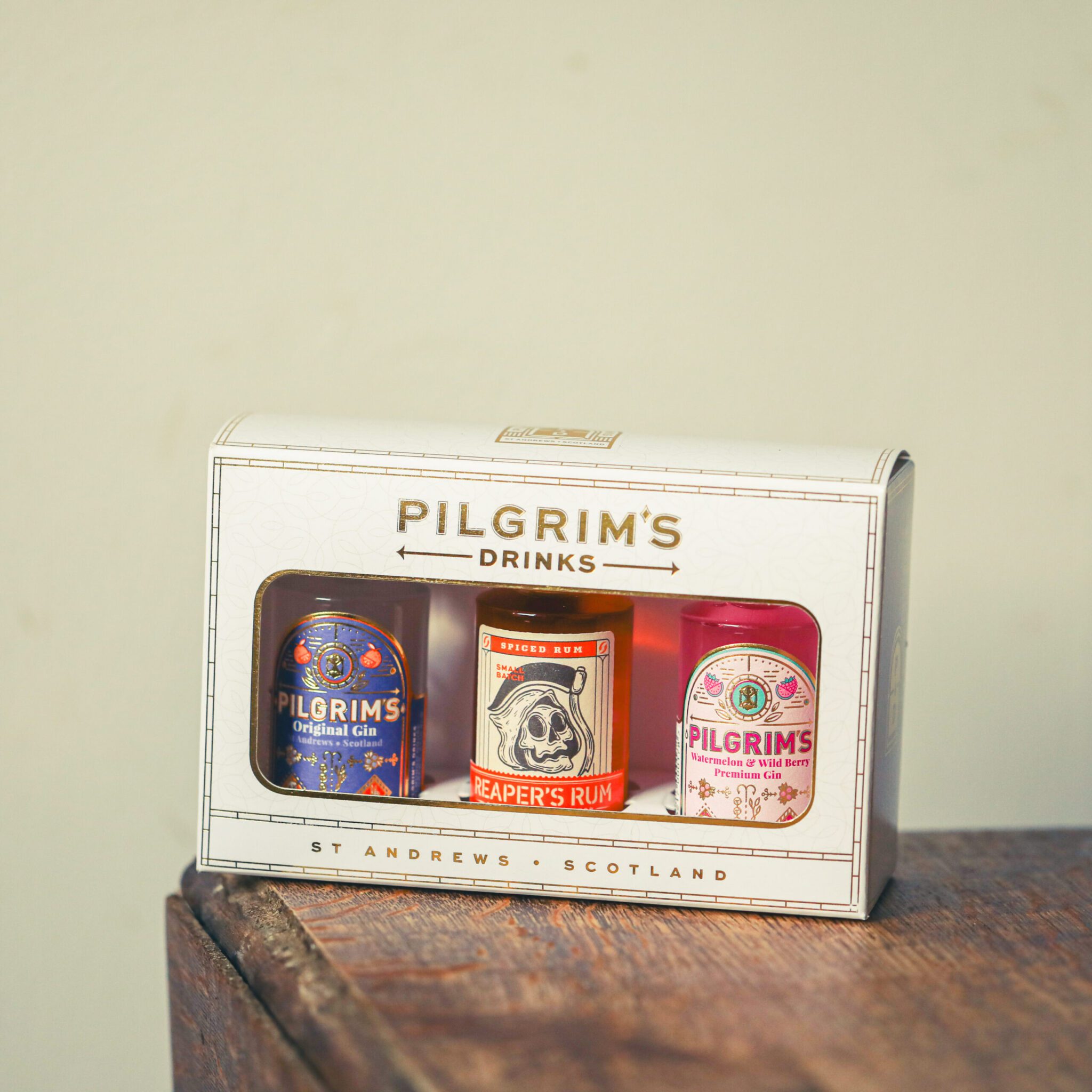 Miniature Gift Set – Spirits – Pilgrim's Drinks