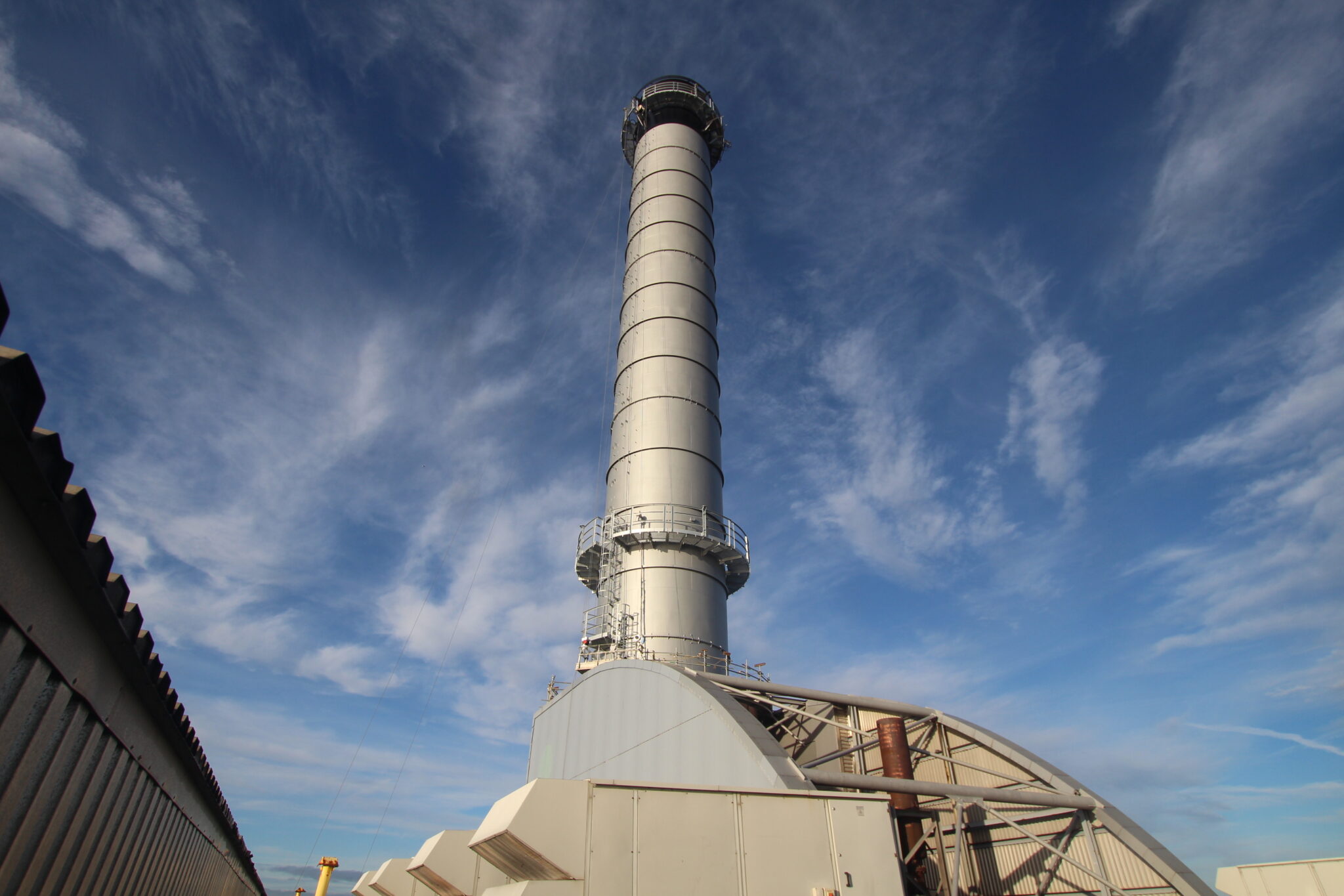 Major Steel Chimney Refurbishment - Shoreham Power Station, United ...